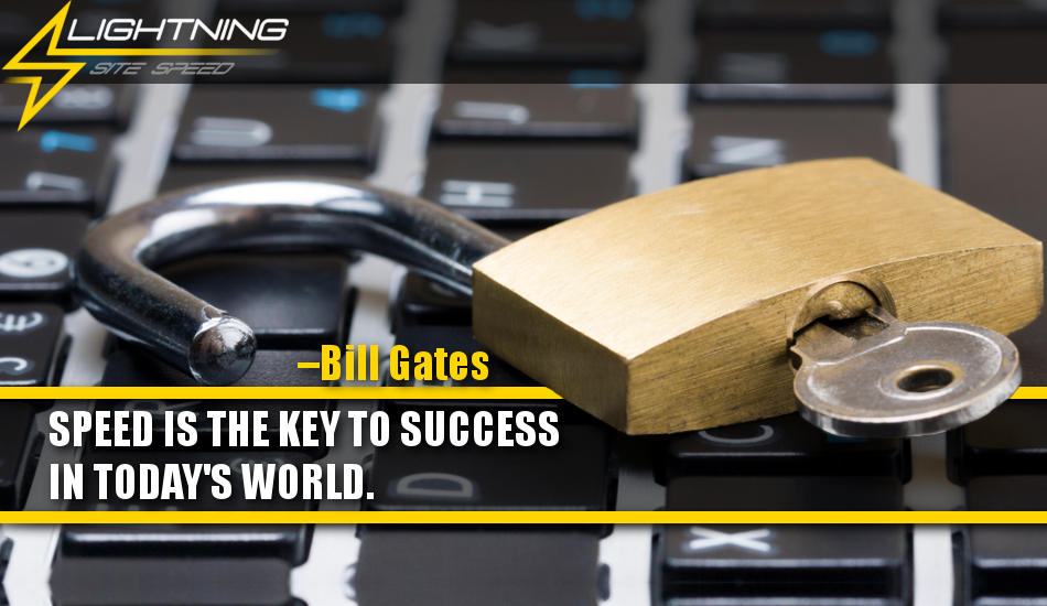 Speed Is Key To Success In Today’s World | Lightning Speed.